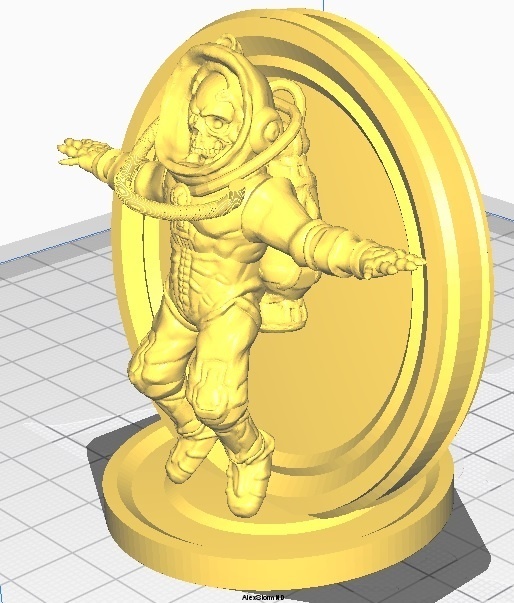 Файл STL Spaceman 🗿 ・Дизайн 3D принтера для загрузки・Cults