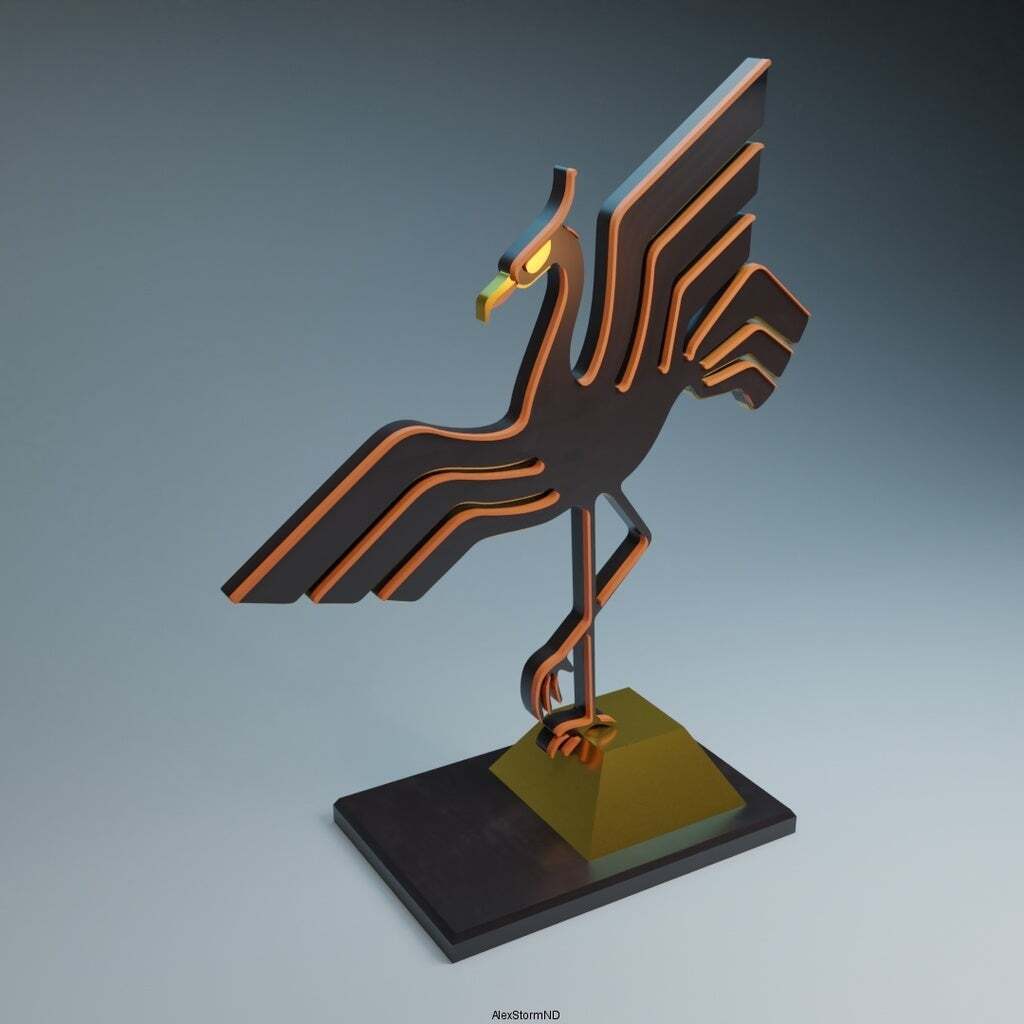 Free STL file Balance bird ⚖️ ・3D print object to download・Cults