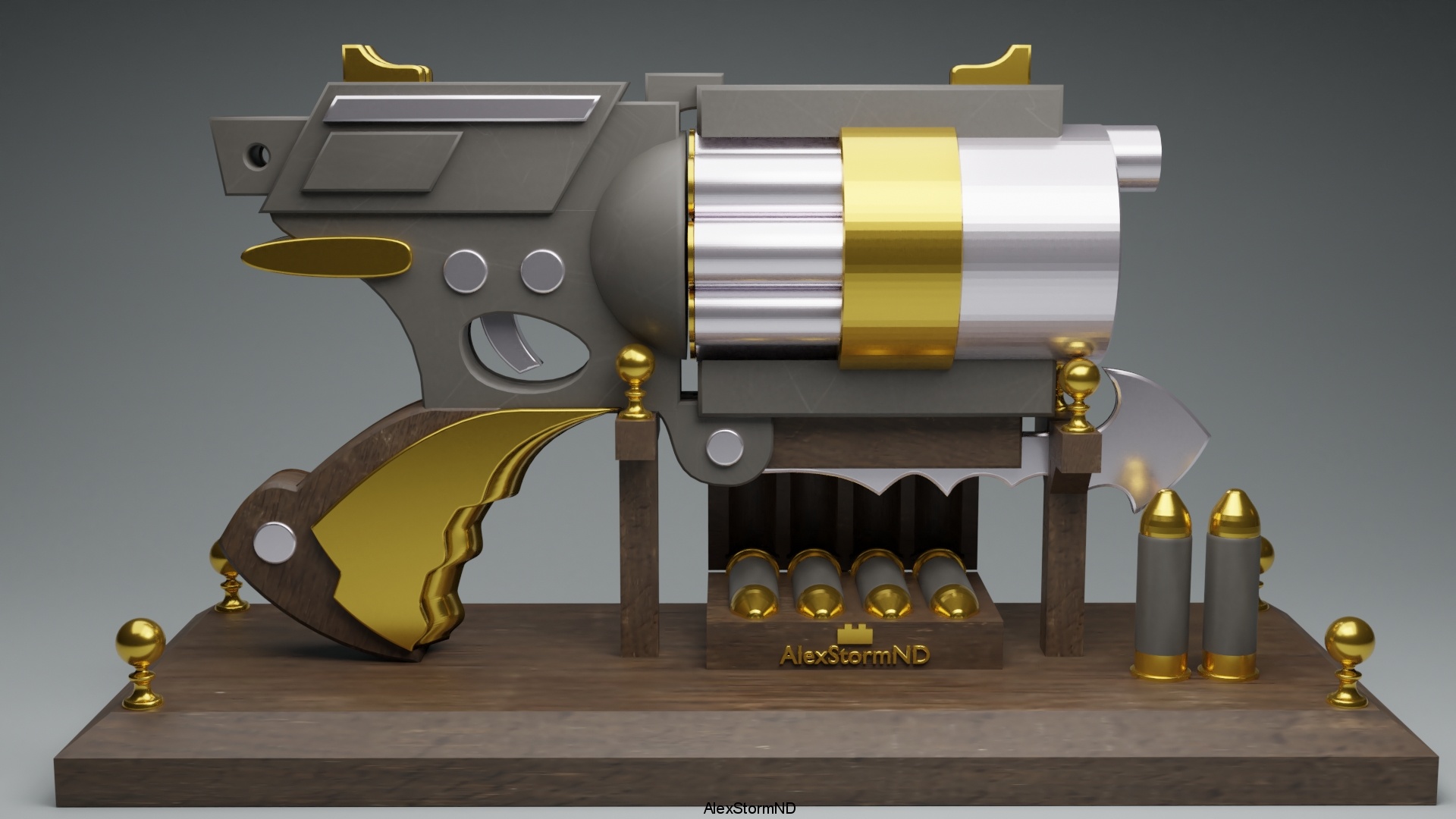 STL file Pistol 🔫 ・Model to download and 3D print・Cults