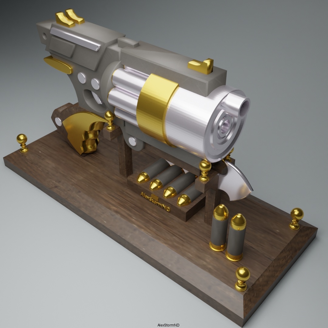 STL file Pistol 🔫 ・Model to download and 3D print・Cults