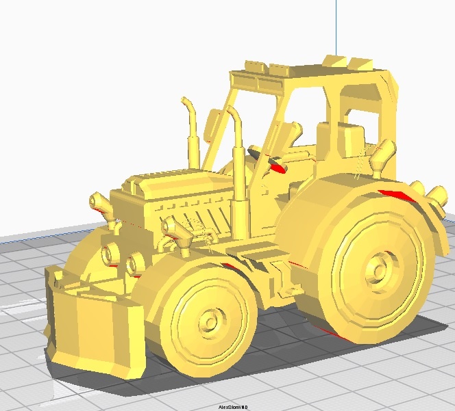 Archivo STL Tractor 🚜 ・Diseño de impresión en 3D para descargar・Cults