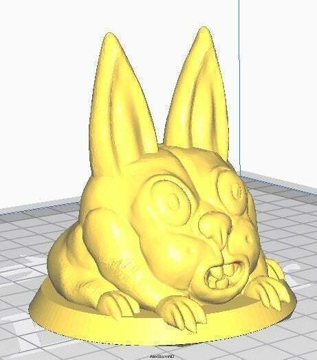 Free STL file Rabbit MO 🐇 ・3D printing template to download・Cults