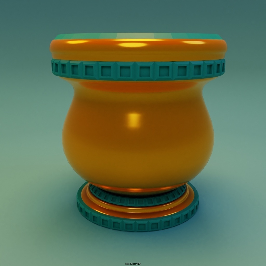 Free STL file Stump with ornamentation 🎨 ・Object to download and to 3D ...
