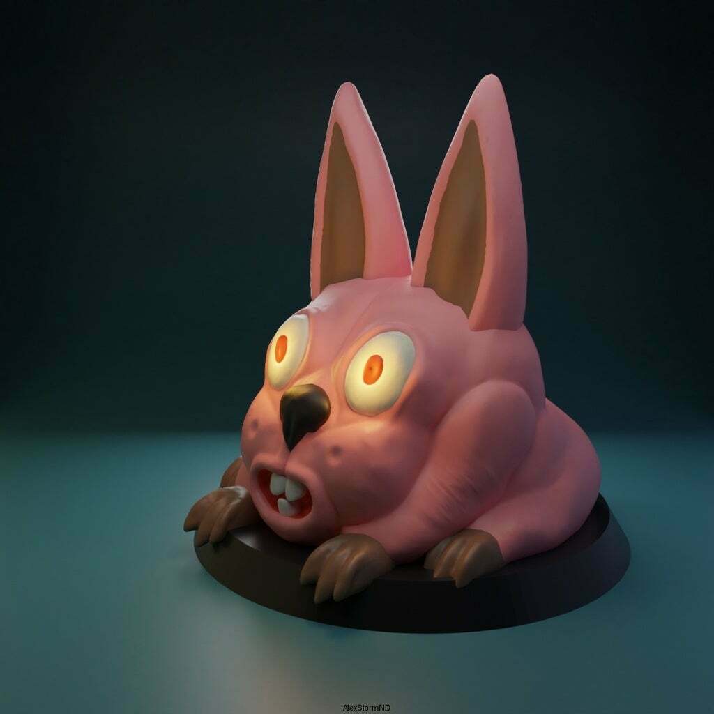Free STL file Rabbit MO 🐇 ・3D printing template to download・Cults