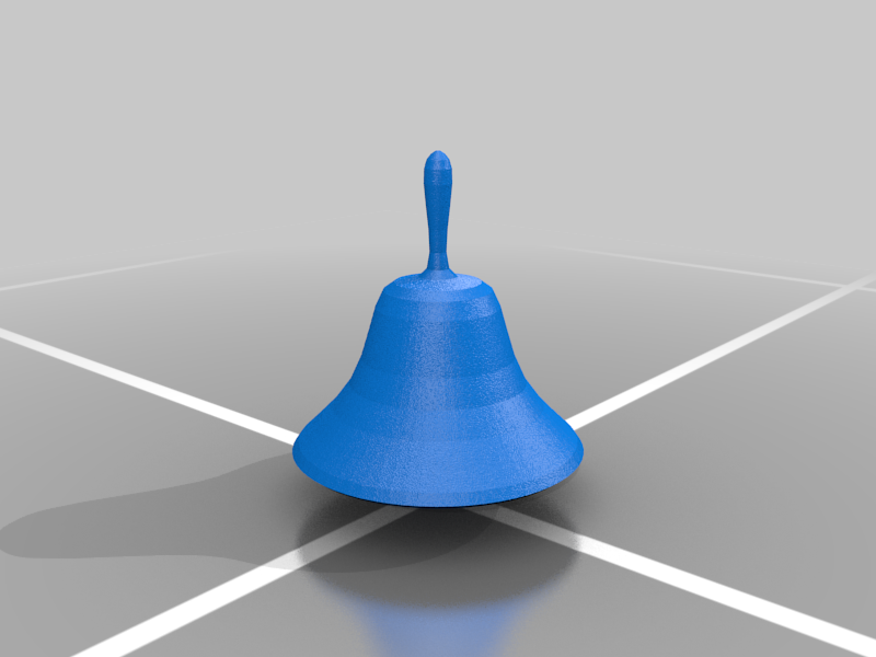 Бесплатный STL файл Spinning Top Bell 🔝 ・Объект для скачивания и 3D ...