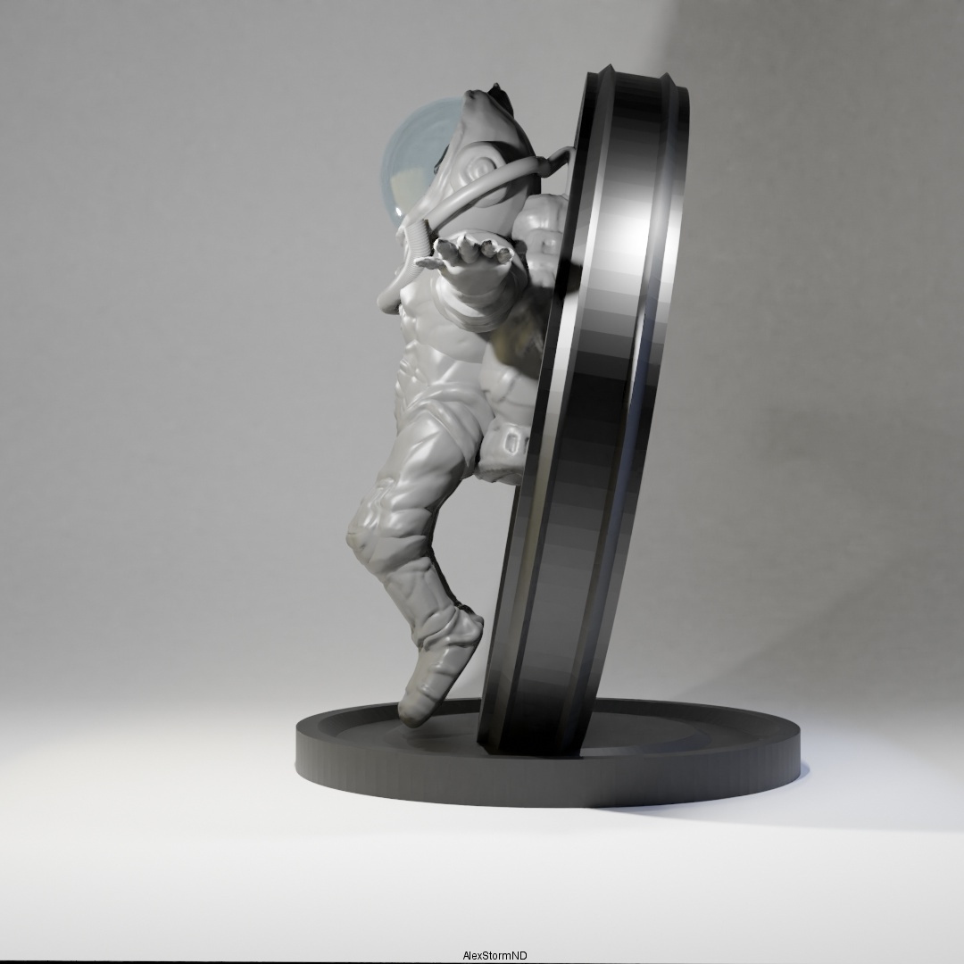 Файл STL Spaceman 🗿 ・Дизайн 3D принтера для загрузки・Cults