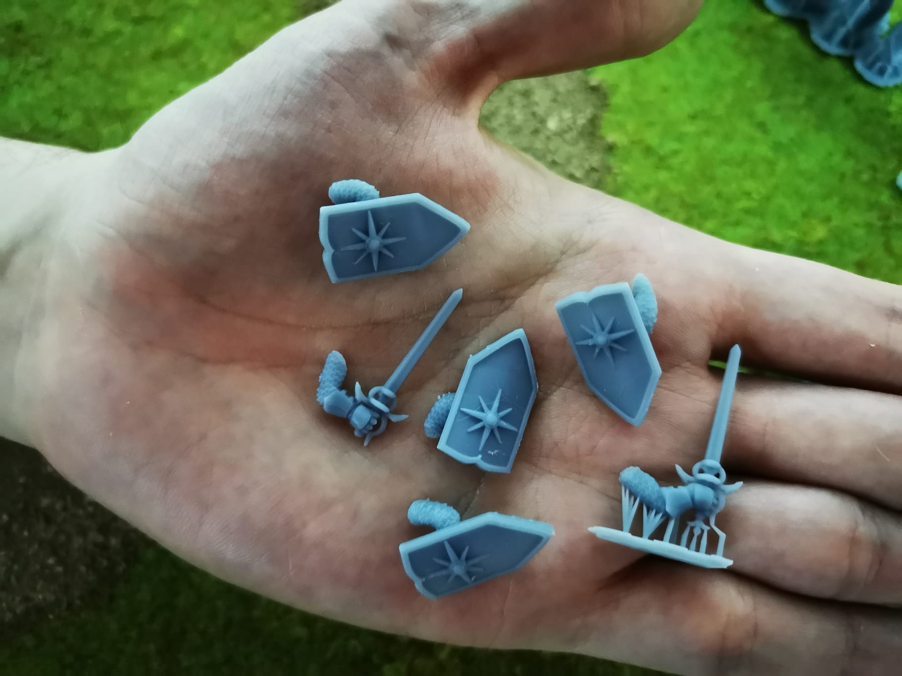 Файл STL Telmarines with Swords and Shields ⚔️・Дизайн для загрузки и 3D ...