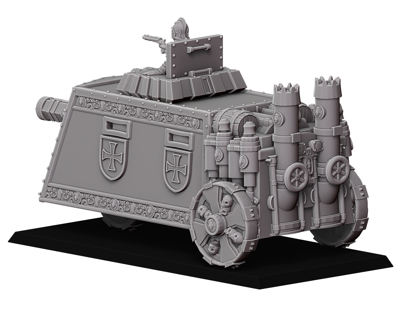 STL file Steam Tank 😤 ・3D print design to download・Cults