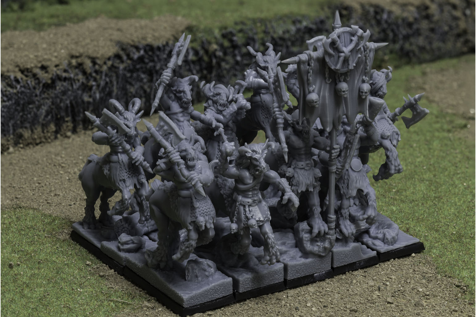 ⚔ Centigors of Beastmen・ STL File for ・Cults