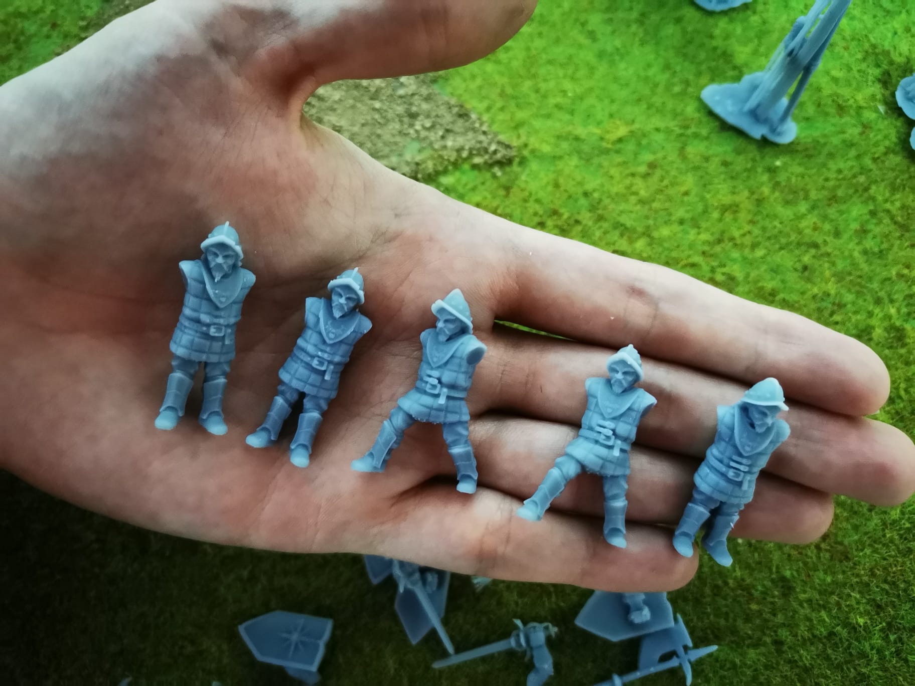Файл STL Telmarines with Swords and Shields ⚔️・Дизайн для загрузки и 3D ...