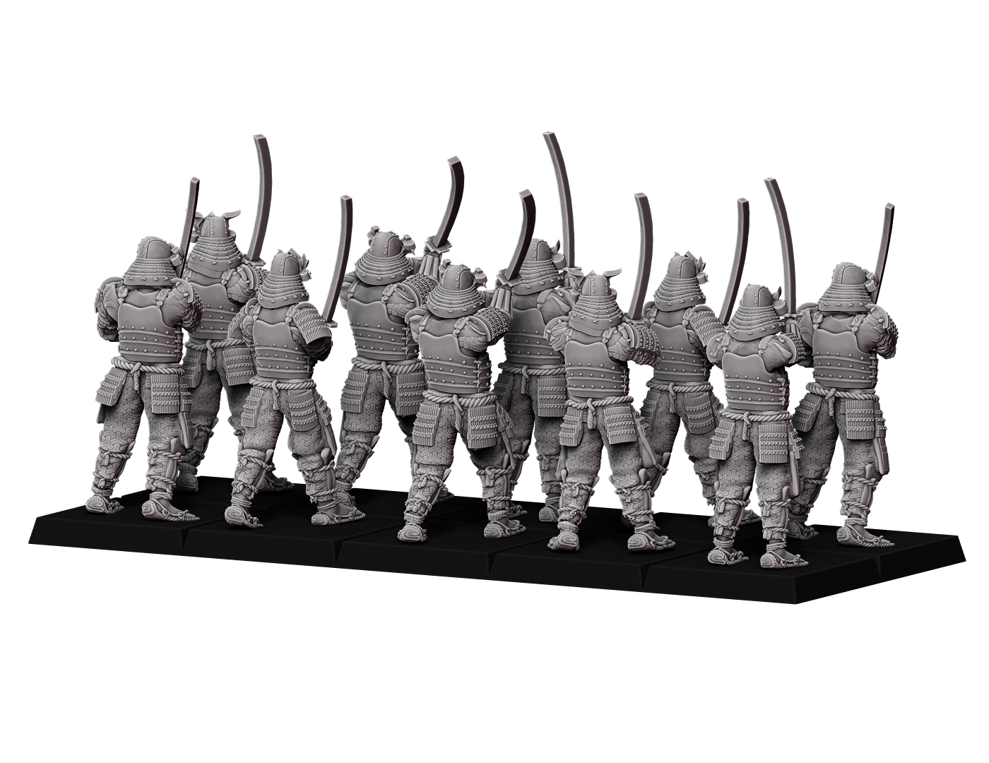 🗡️ Samurai with Katana・ STL File for 3D printing・Cults