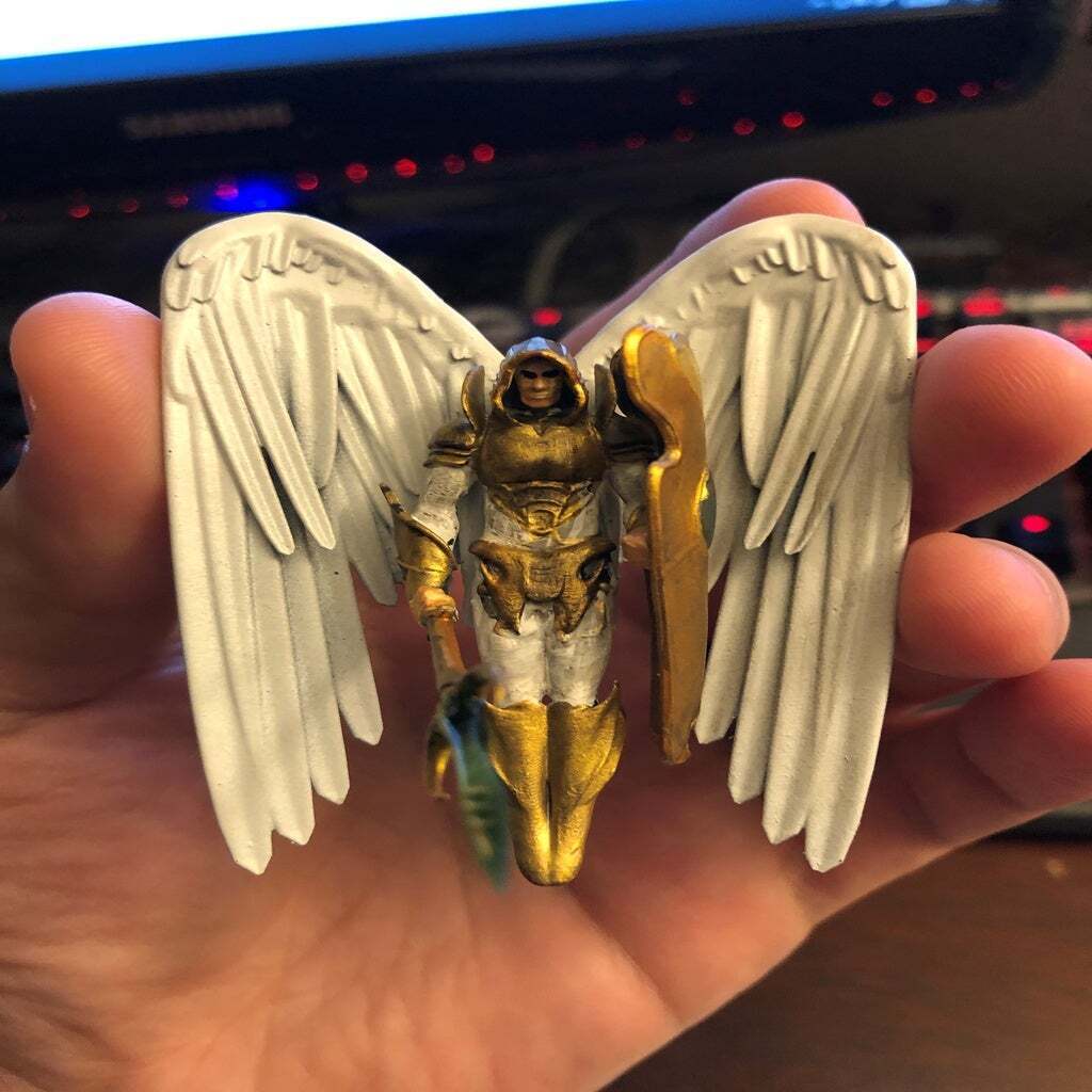 🛡️ Shield Archon / Warrior Angel・Free STL File for ・Cults