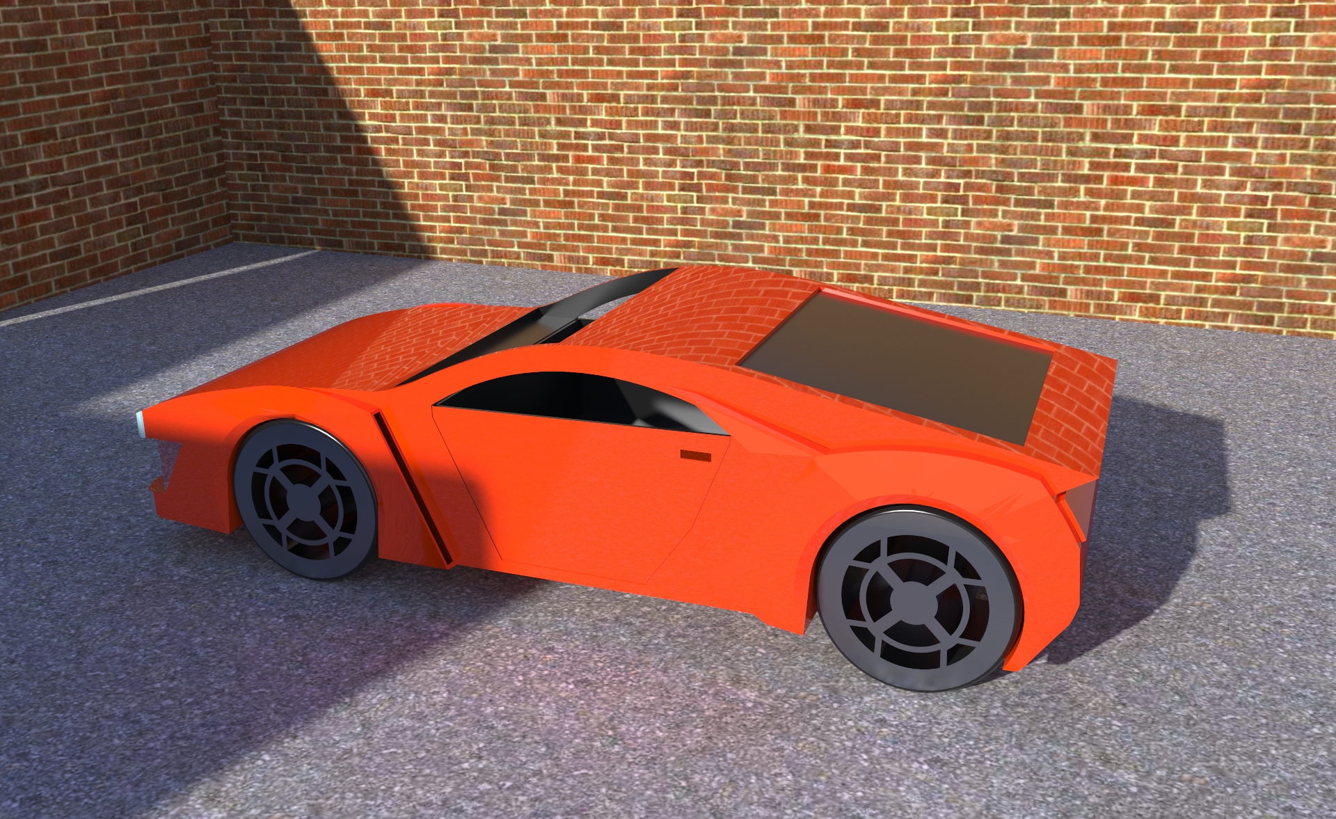 Free OBJ file sports car 🚗 ・3D printable model to download・Cults