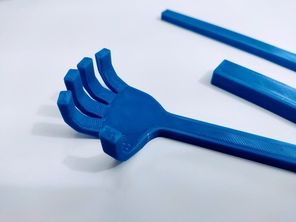 Cartoon Hand Scratcher・Free STL File for ・Cults