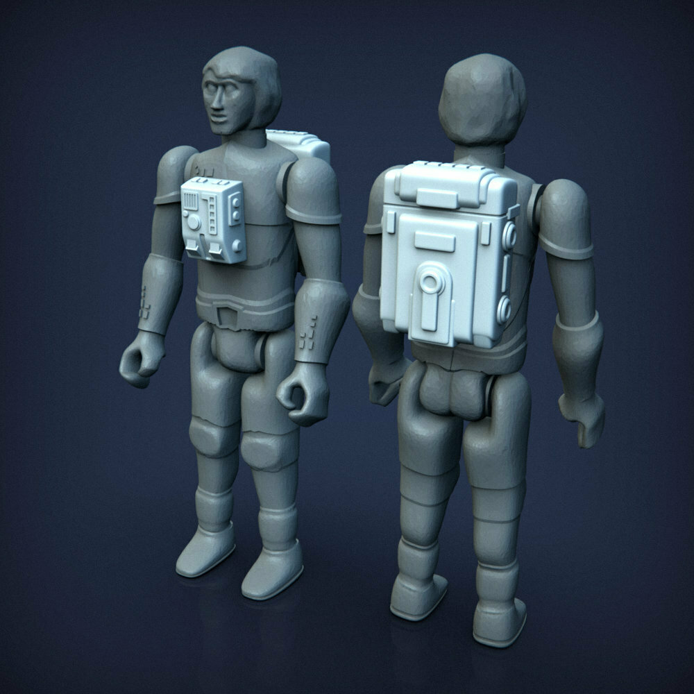 🎛️ Chest Control Panel and Back Pack for Planetary Explorer・Free 3D ...