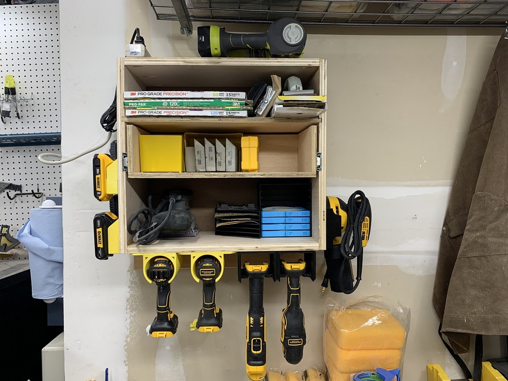 Free STL file 5 inch sandpaper storage improved 📦・3D printing template ...