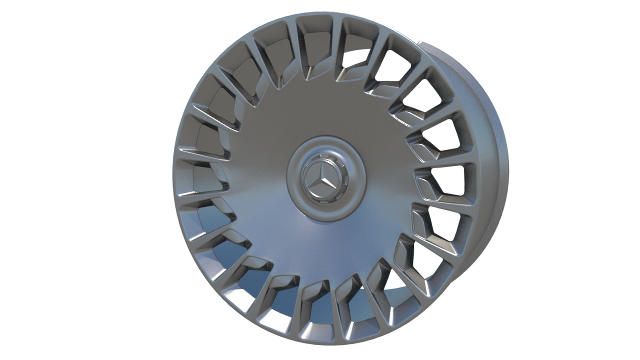 🛞 Wheel S600 Maybach 2・Free STL File for ・Cults