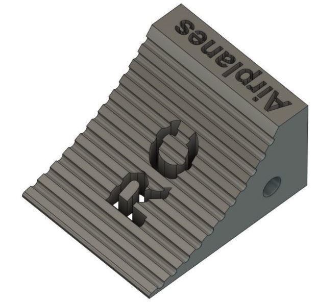 Free STL file RC plane Wheel chock 🛩️ ・3D printable model to download・Cults