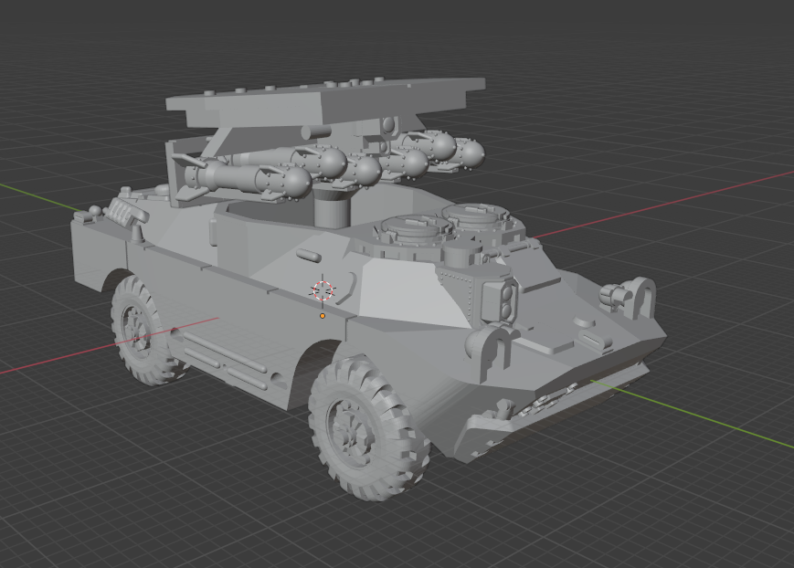 ⚔ Intergalactic Guards Motor Rifle Division - BRDM-2-9m14 Sagger ...