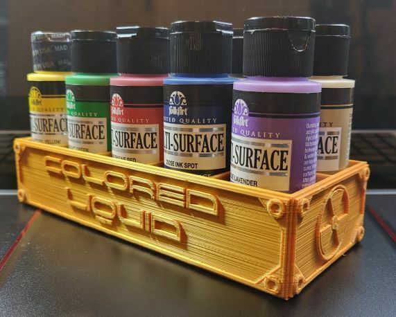 🎨 Paint Holder・Free 3D File for ・Cults