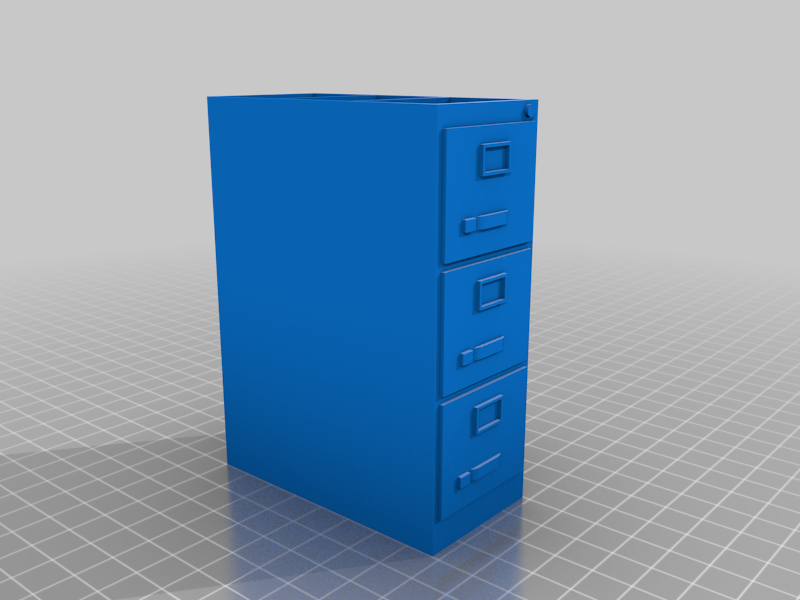 📁 File Cabinet (Of Course DUHHHH!!!)・Free 3D File for ・Cults