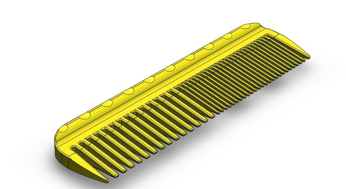 3D file Mini Comb 🎨 ・3D printable model to download・Cults