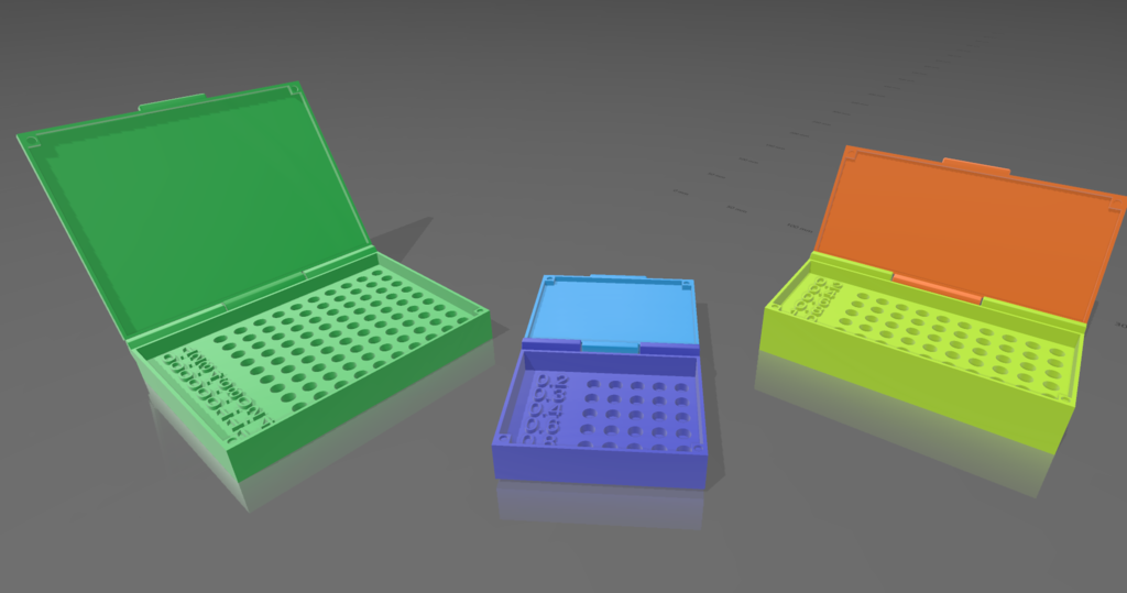 🔧 Parametric Nozzle case with lid・Free SCAD File for ・Cults
