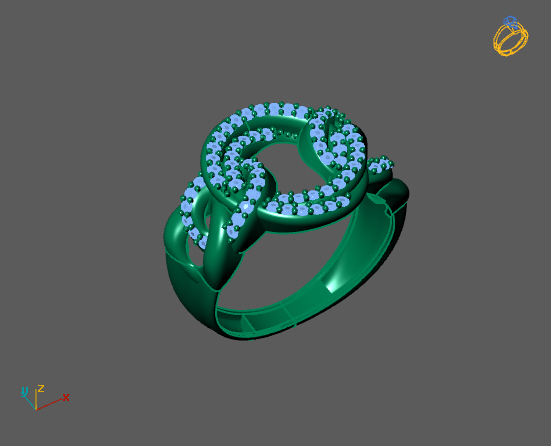 3D-Datei FRAUEN STEIN RING 3DM MODELS FRAUEN RING 3DMODELS 3D PRINT MODEL 3D PRINT MODEL 💍 ...