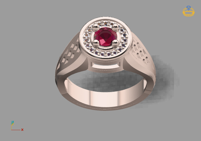 3D-Datei Damen Ring 3DM Damen Ring 3D Modelle 3D Druck Modell 3D Druck Modell 💍 ・3D-druckbares ...