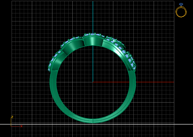 3D-Datei Damen Ring 3DM Damen Ring 3D Modelle 3D Druck Modell 3D Druck Modell 💍 ・3D-druckbares ...