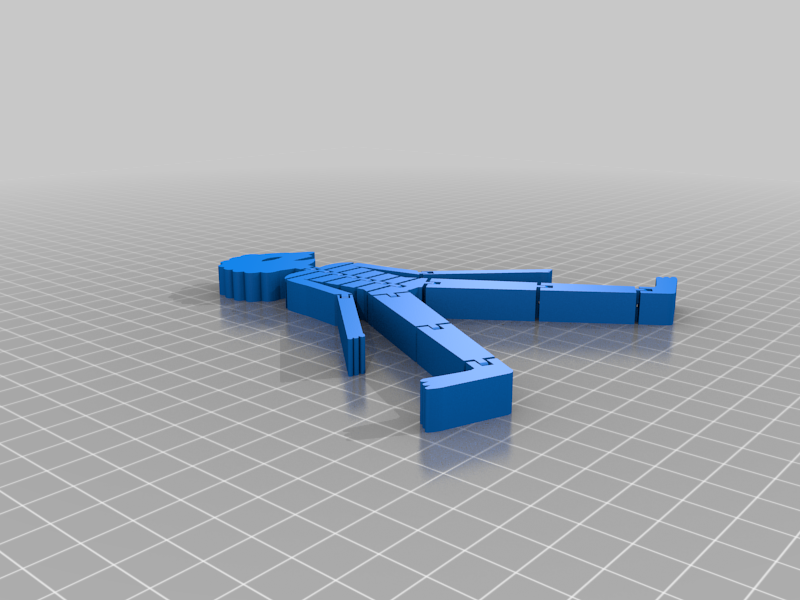 🚗 Flexi Articulated Prismo (Adventure Time)・Free STL File for ・Cults