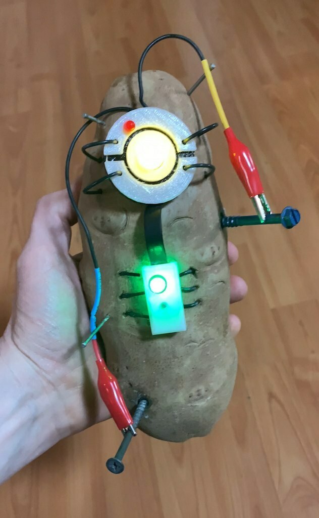 Archivo 3D gratis PotatOS (GladOS de Portal as a Potato) 🥔 ・Modelo de ...