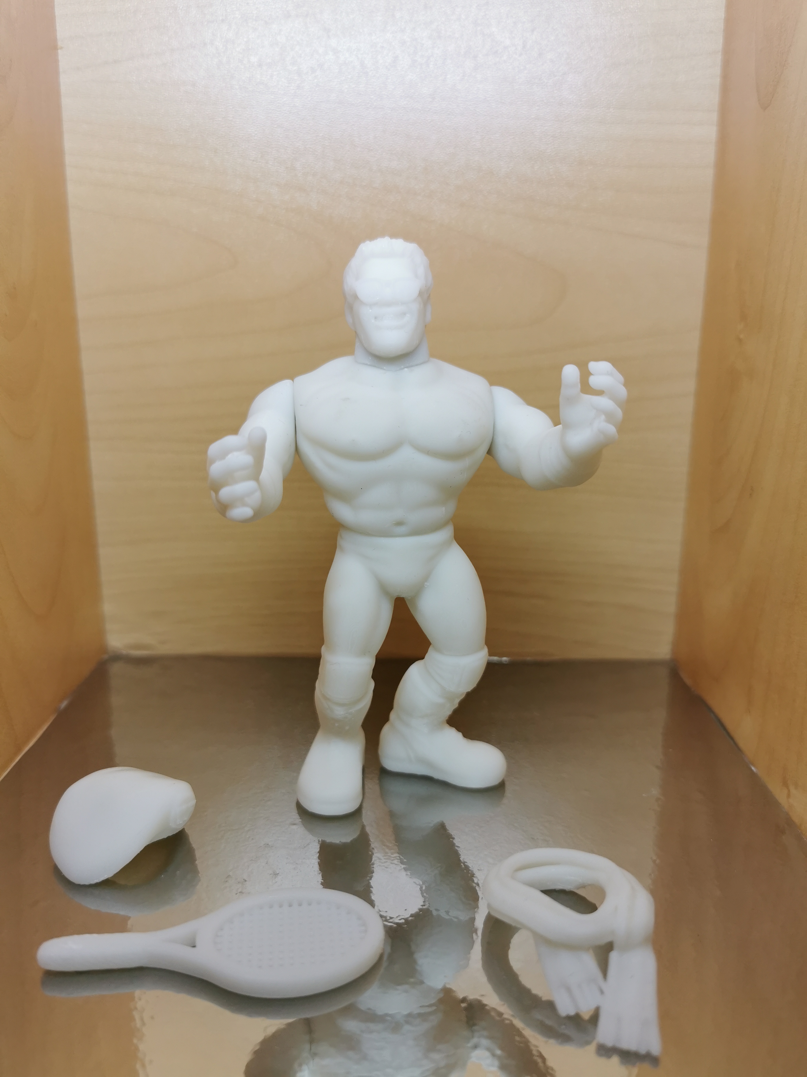 3D file WWF Rick the Model Martel Full Figur Promo Prize 🤼 ・3D printer ...