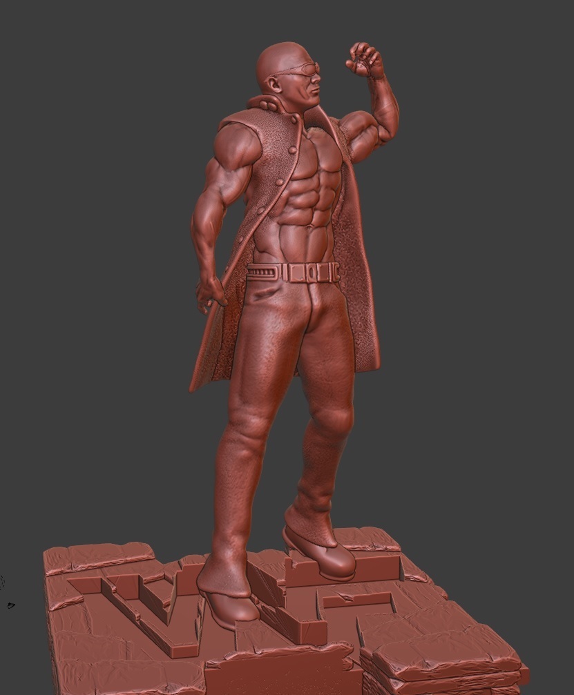 STL file The Rock Dwayne Johnson 🪨 ・Model to download and 3D print・Cults