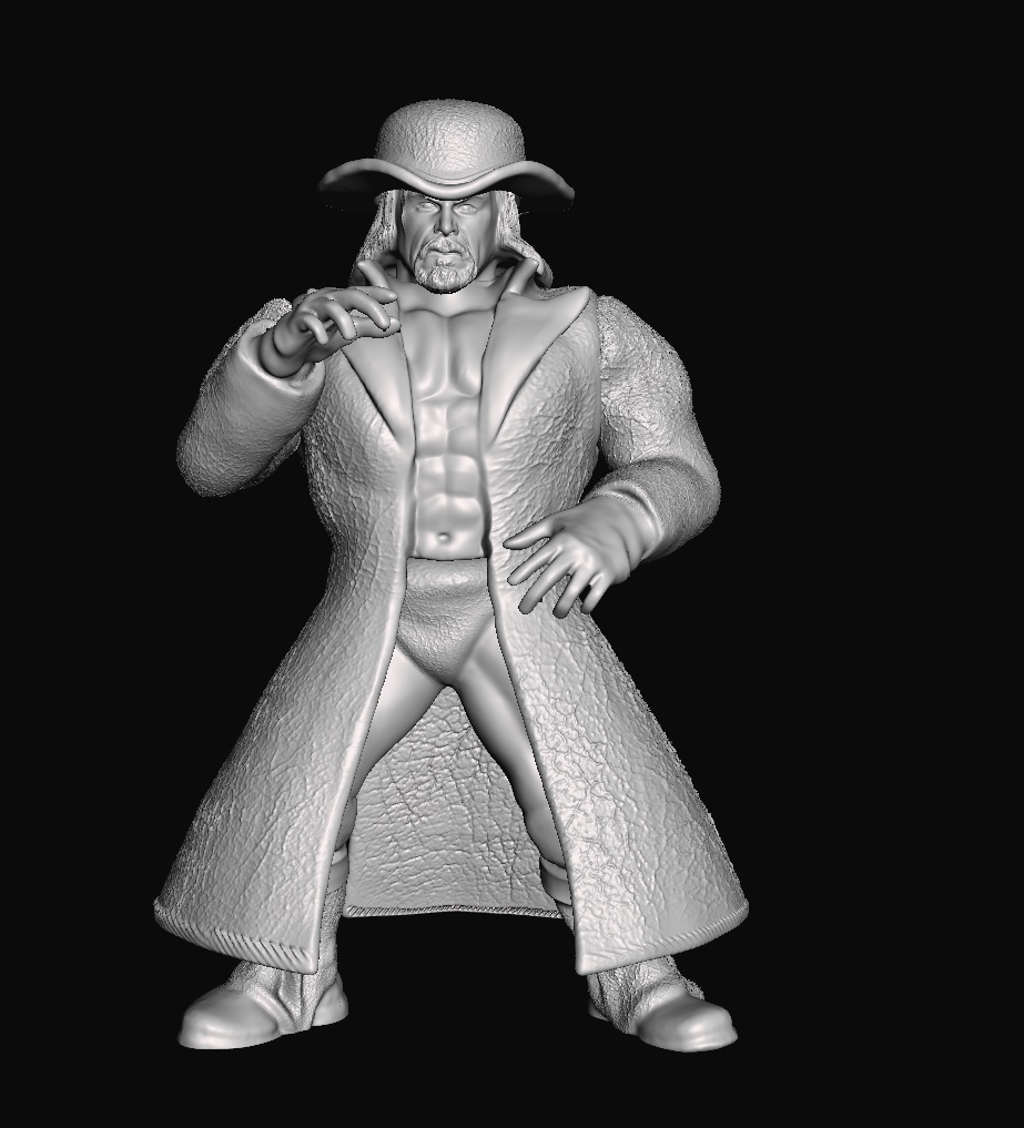 Datei STL Booker T WWE 🖨️ ・Design für 3D-Drucker zum herunterladen・Cults