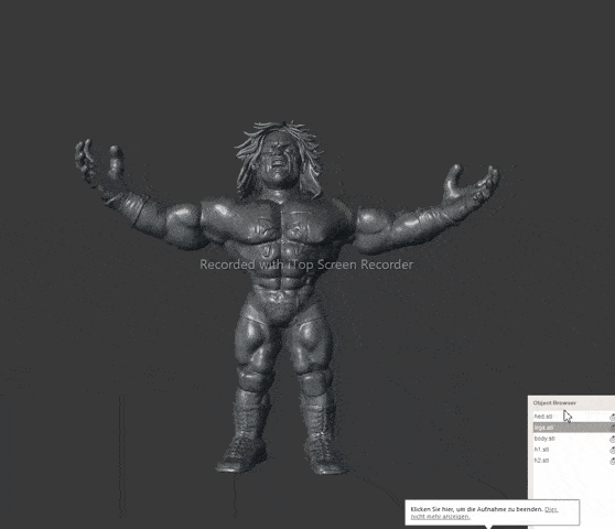 3D file WWF Ultimate Warrior Costum 🤼 ・3D printable model to download・Cults