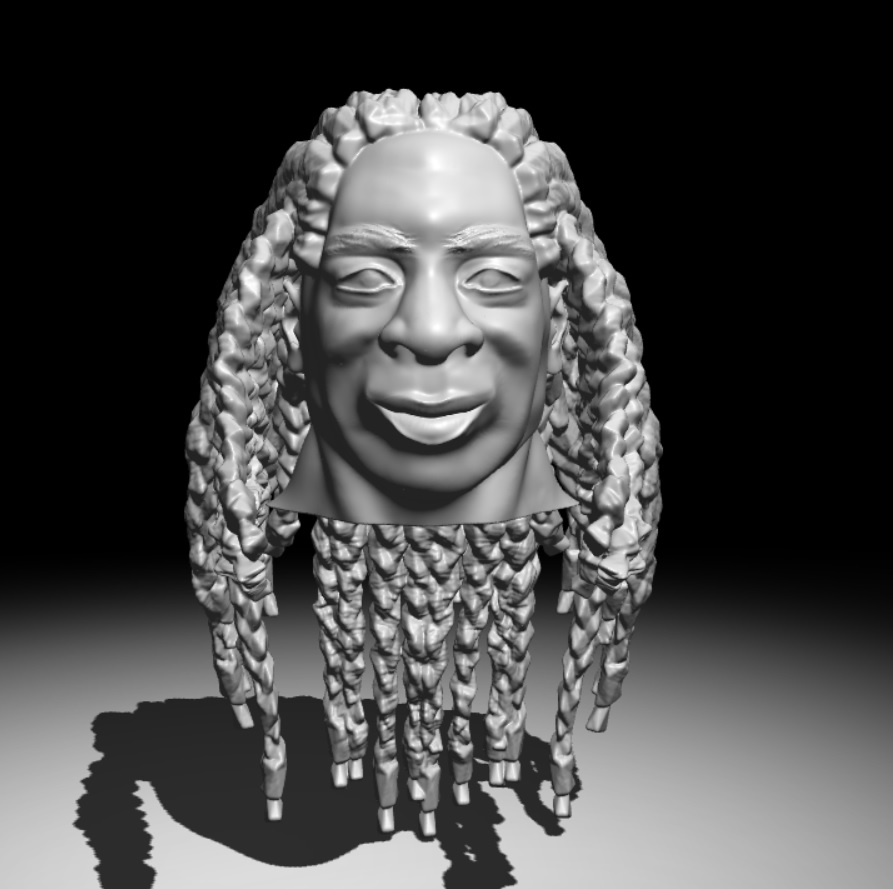 Datei STL Booker T WWE 🖨️ ・Design für 3D-Drucker zum herunterladen・Cults