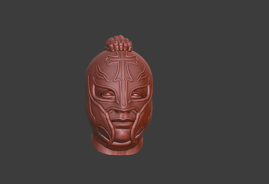 Archivo STL WWF-WWE Costum Rey Mysterio Head 🎨 ・Idea de impresión 3D ...