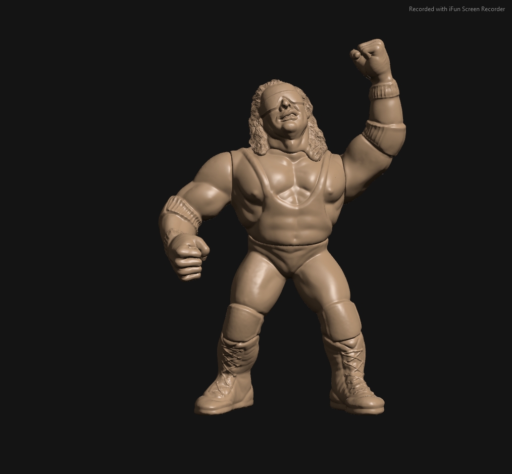 Файл 3D WWF Bret Hart 🤼 ・Шаблон для 3D-печати для загрузки・Cults