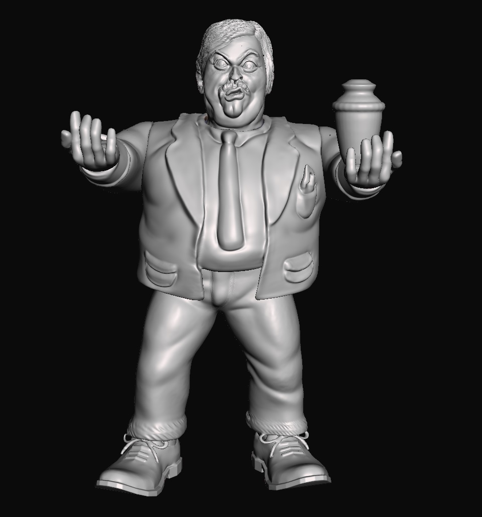 Datei STL Booker T WWE 🖨️ ・Design für 3D-Drucker zum herunterladen・Cults