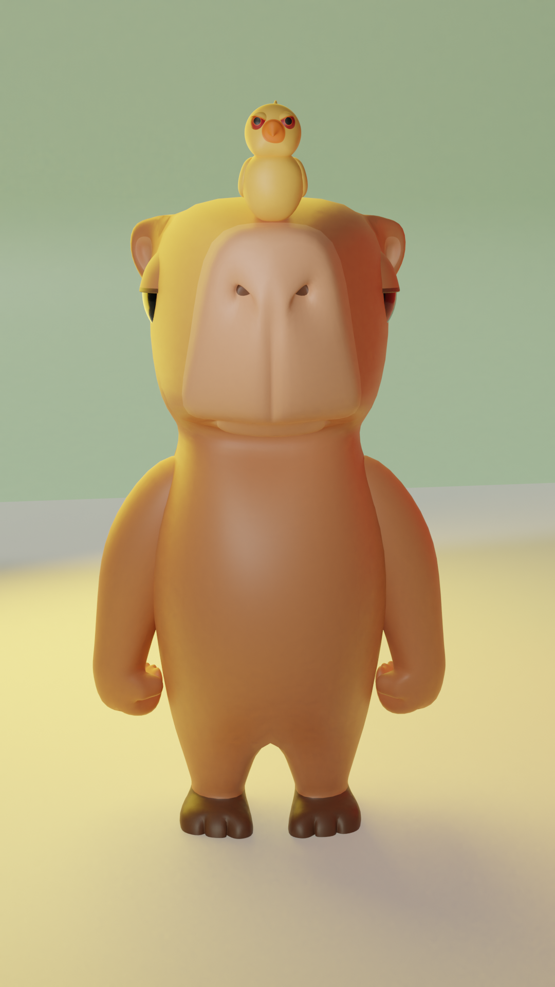 STL file Capybara 👾 (OBJ)・3D printer model to download・Cults