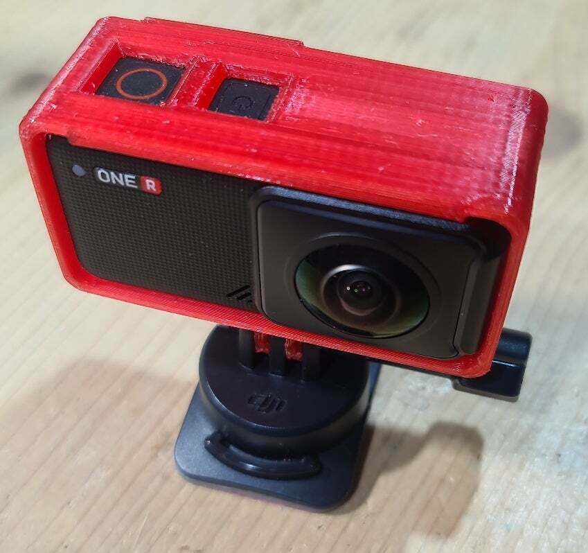 STL file Insta360 One R Battery less FPV lightweight case 🔋 ・3D print ...