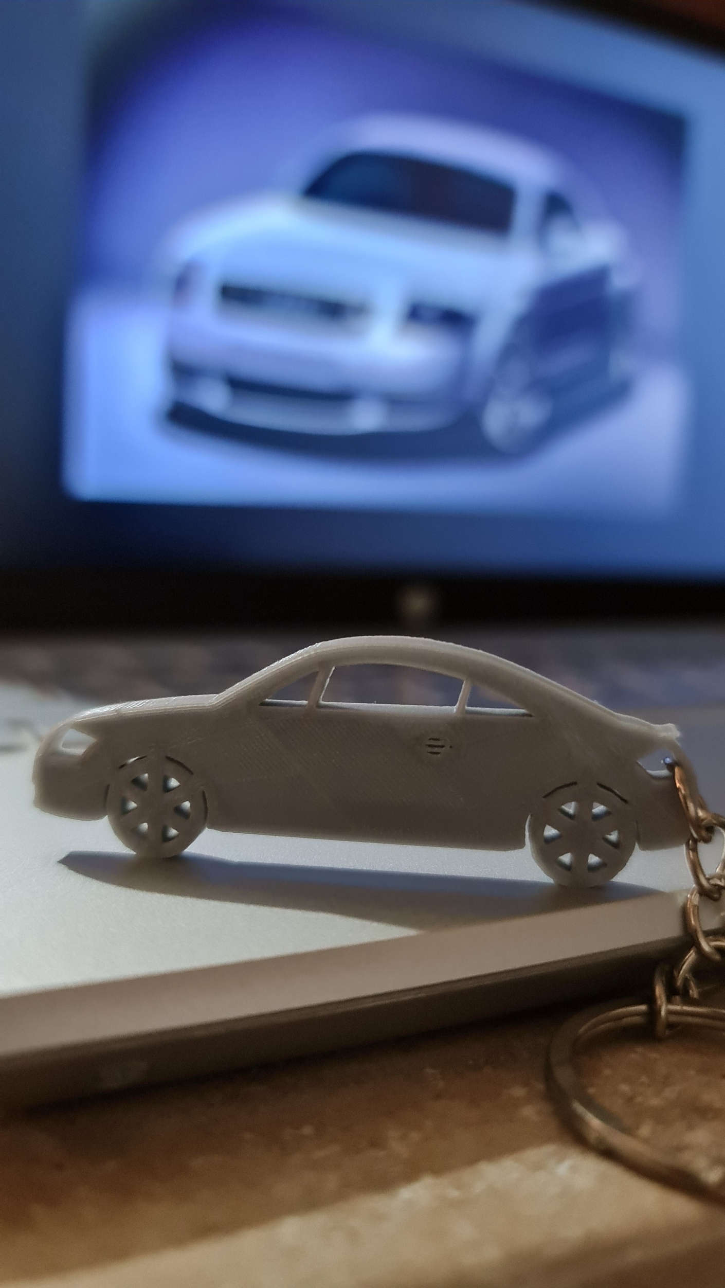 STL file Audi TT 8N side view keychain 🚗 ・3D printer design to download ...
