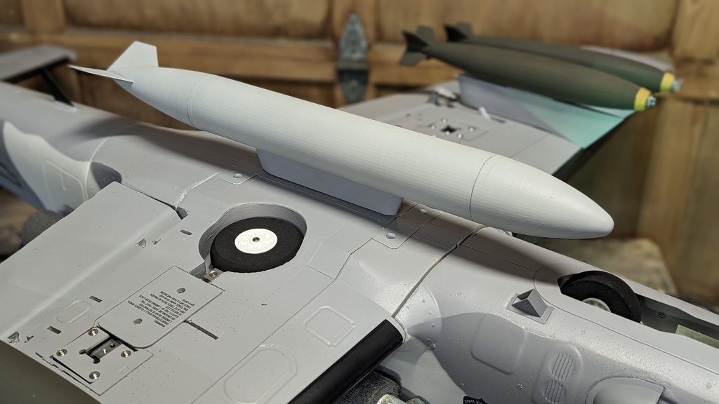 🔫 HobbyKing Avios Super Tucano Weapon Hardpoint Pylons・Free 3D File for ...