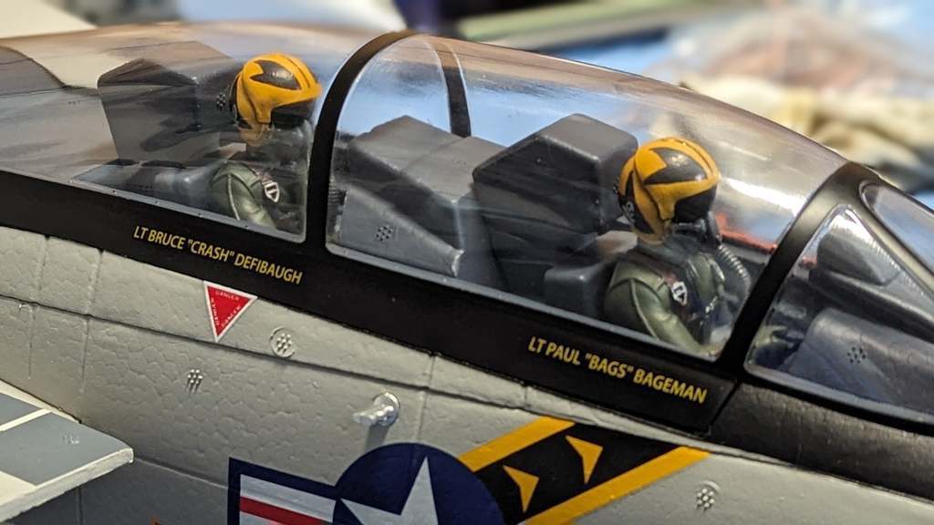 🧑‍ ️ Fighter Pilot for Freewing 64mm F-14 Tomcat・Free 3D File for ・Cults