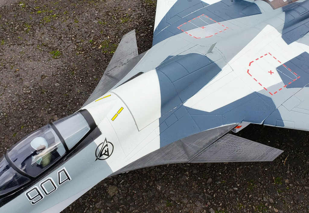 🚁 Freewing SU-35 至 SU-37 改装模型・文件用于 免费 3D ・Cults