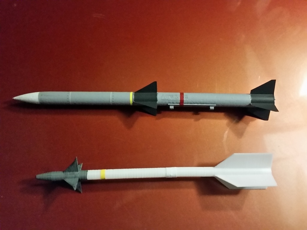 🎲 AIM-9 Sidewinder V1・Free 3D File for ・Cults