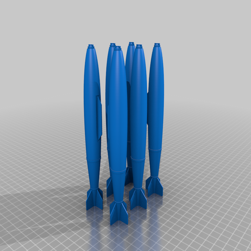 💣 Freewing A-6 Ordnance Bombs Rack・Free 3D File for ・Cults