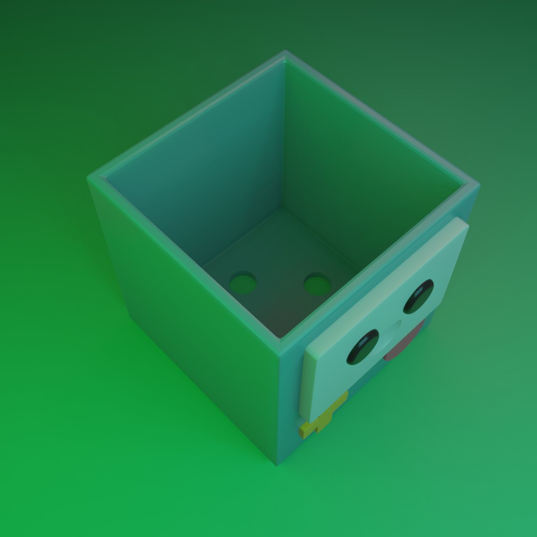 STL file BMO Plant Pot 🌿 ・3D printing template to download・Cults