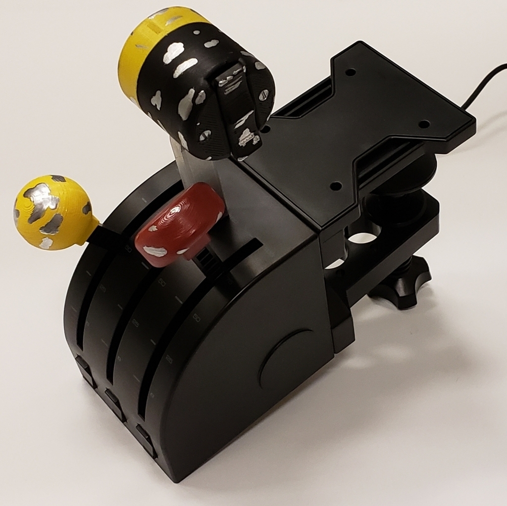 🕹️ Bf-109 - Logitech/Saitek Quadrant Lever Heads・ STL File for 3D ...